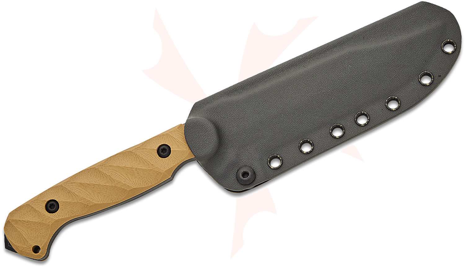 Toor Knives Valor MK1 Fixed Blade Knife 5.5" CPM-CruWear Black Oxide ...