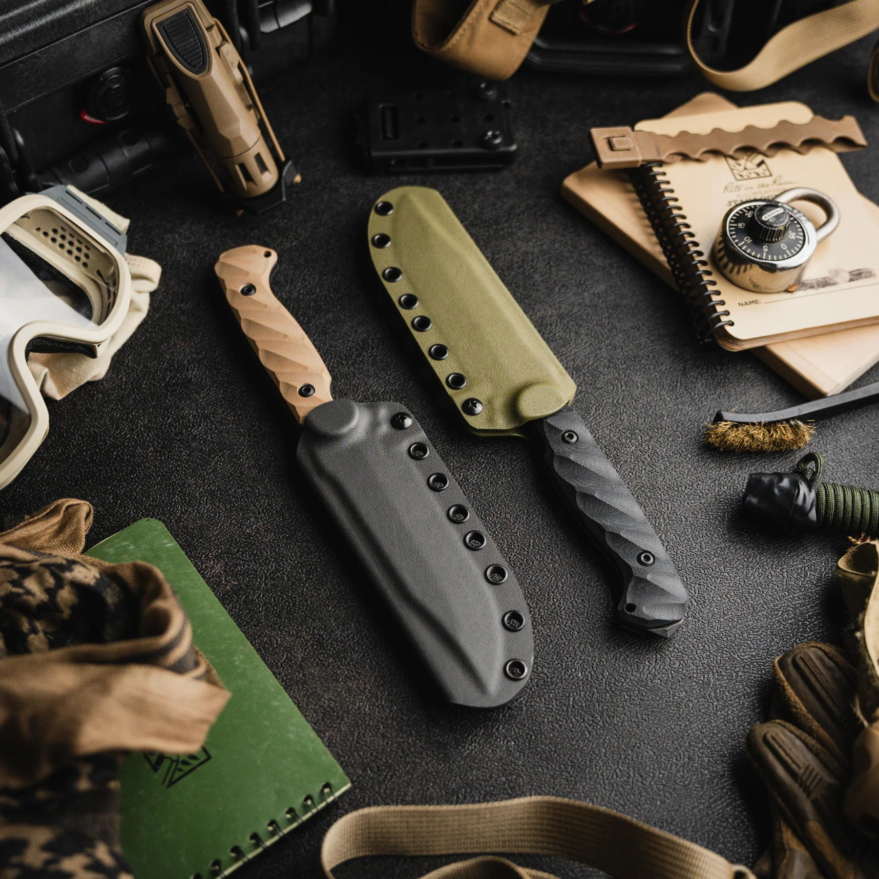 Toor Knives Valor MK1 Fixed Blade Knife 5.5" CPM-CruWear Black Oxide ...