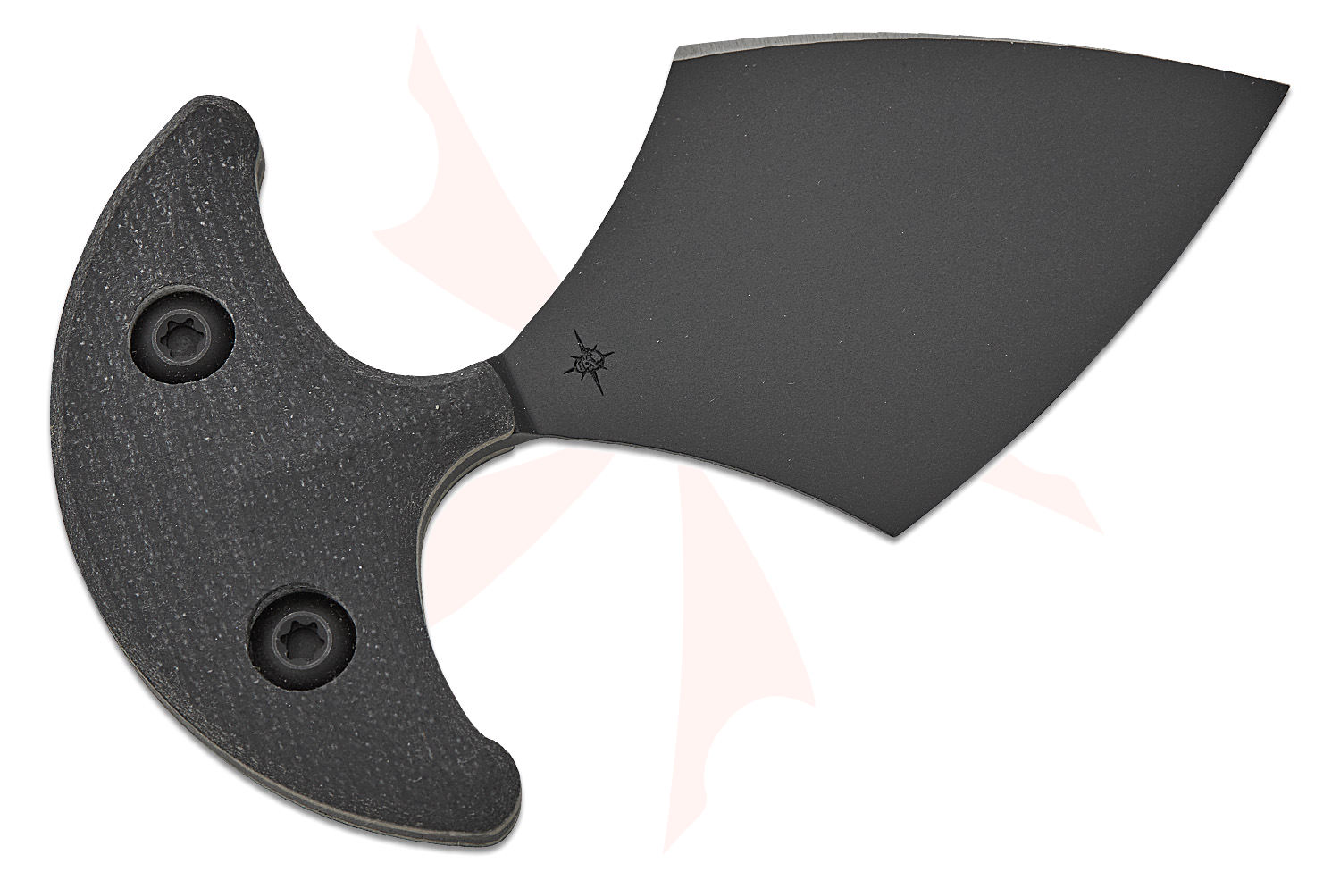 Toor Knives Vasive Push Dagger Fixed Blade Knife 2" CPM-154 Black Oxide ...