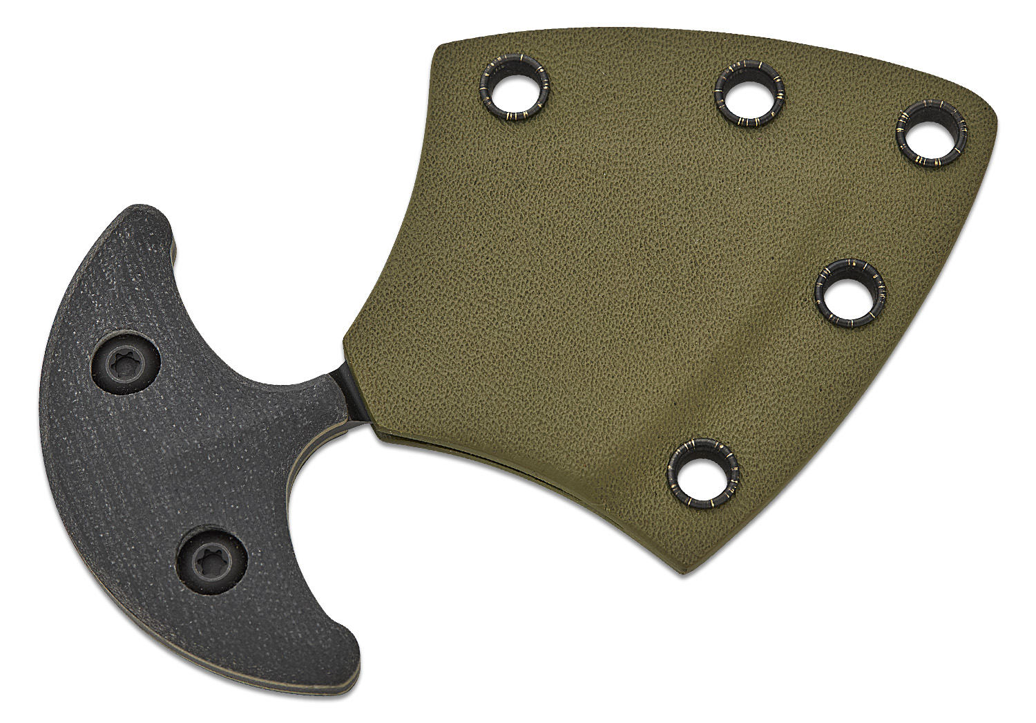 Toor Knives Vasive Push Dagger Fixed Blade Knife 2" CPM-154 Black Oxide ...