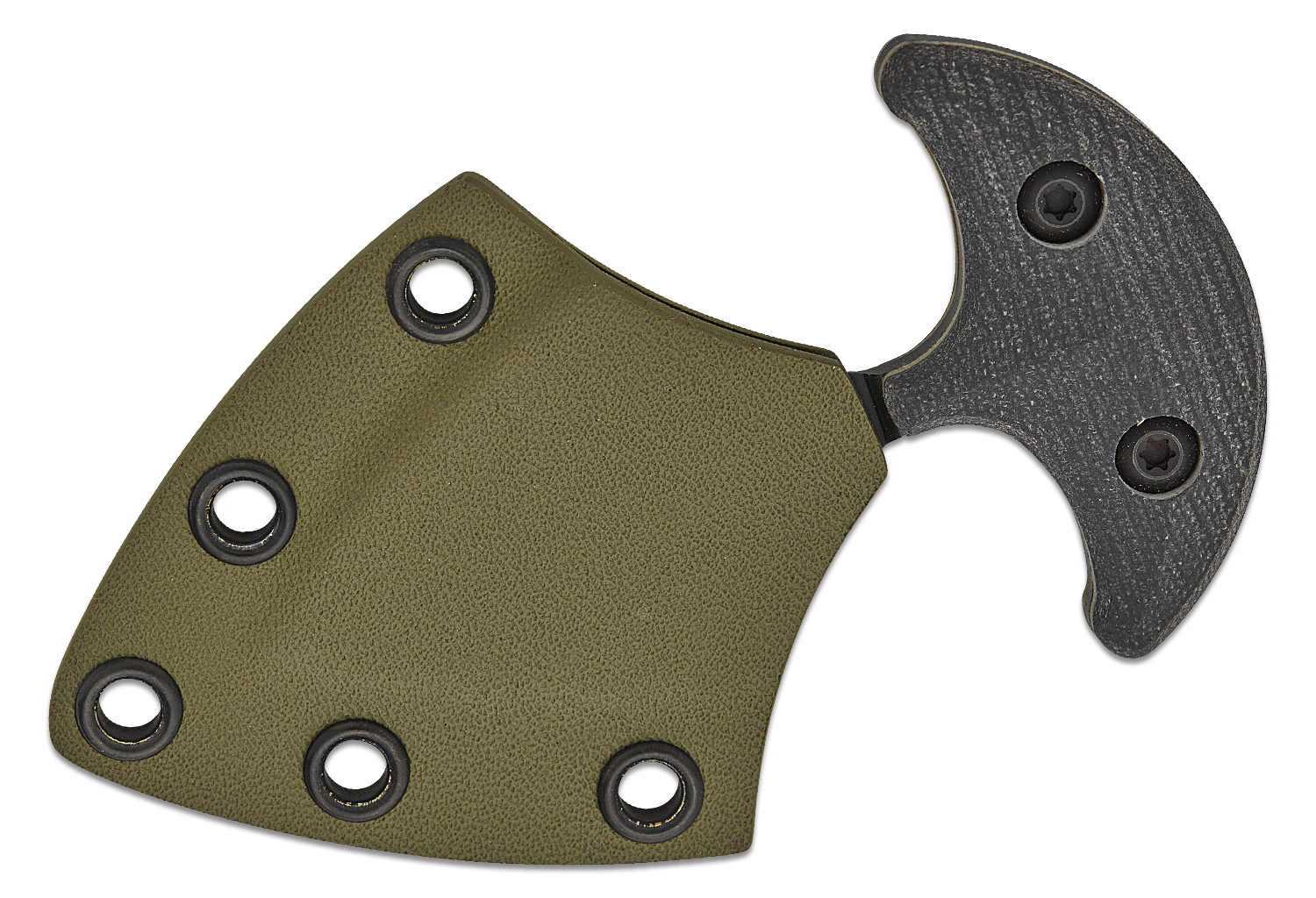 Toor Knives Vasive Push Dagger Fixed Blade Knife 2" CPM-154 Black Oxide ...
