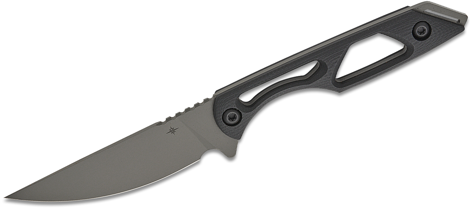 Toor Knives Willow Fixed Blade Knife 3.75" CPM-154 Spanish Moss Drop ...