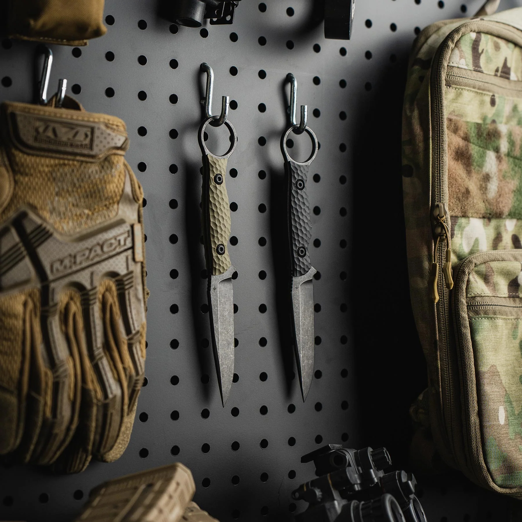 Toor Knives Anaconda Fixed Blade Knife 3.75" CPM-3V Black Oxide Drop ...