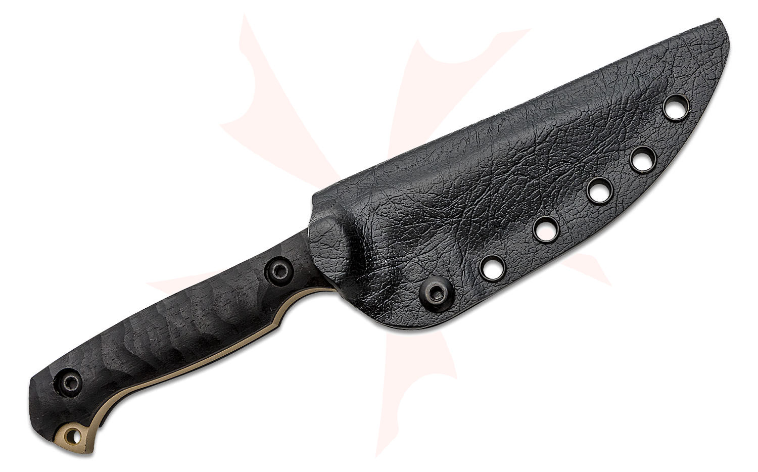 Toor Knives Krypteia Fixed Blade Knife 4" CPM-S35VN Flat Dark Earth ...