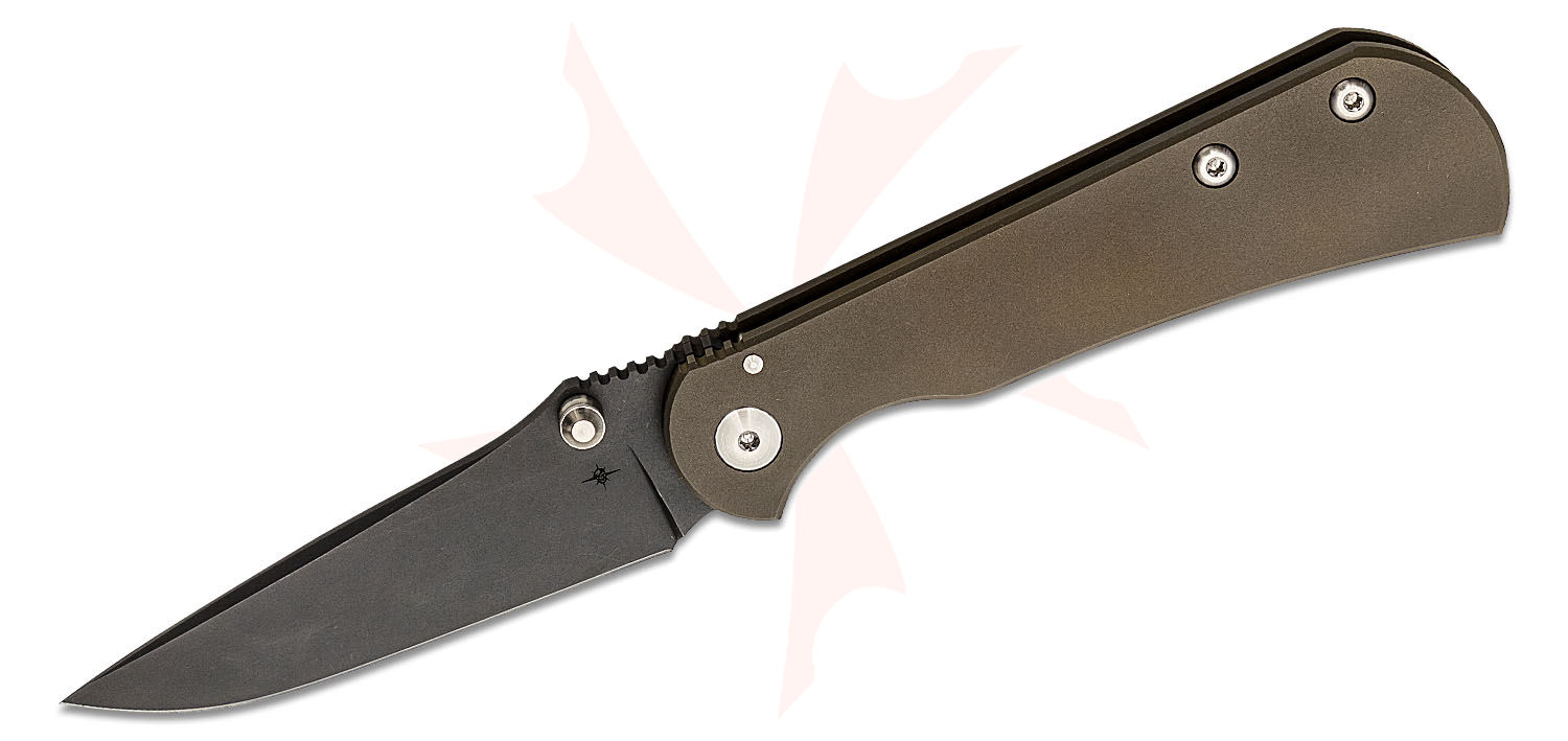 Toor Knives Merchant 2.0 - FL35S Folding Knife 3.5" CPM-S35VN Black ...