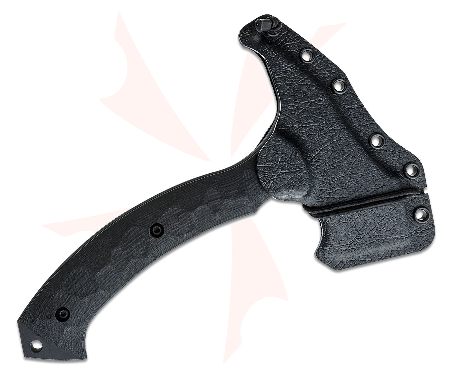 Toor Knives Tomahawk F13, 9" Overall, D2 Shadow Black Axe Head with ...
