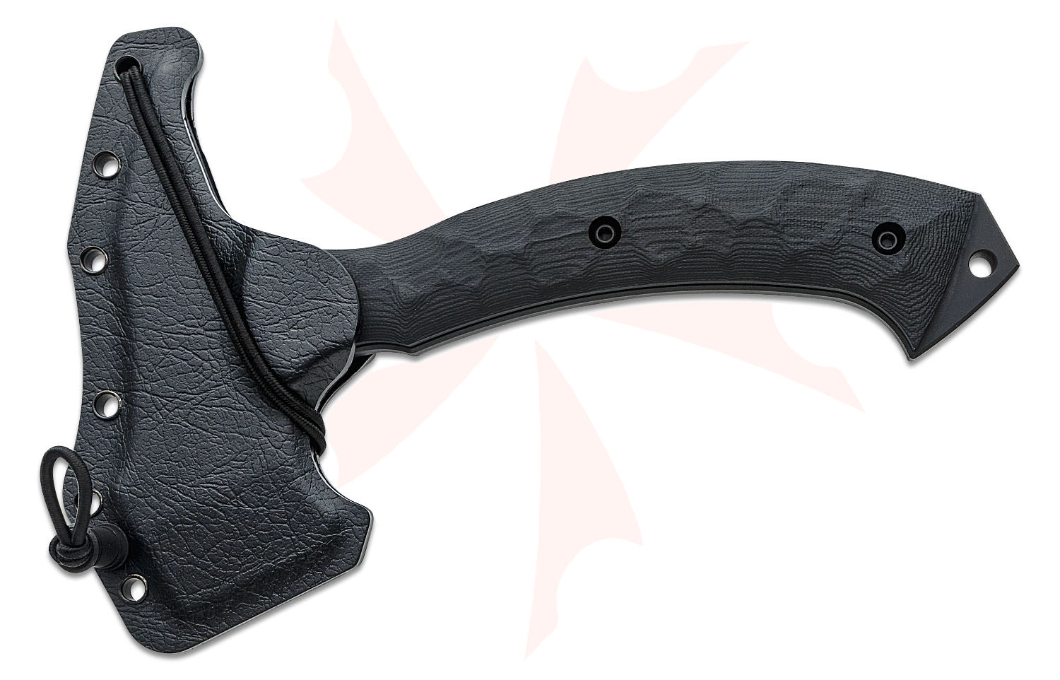 Toor Knives Tomahawk F13, 9" Overall, D2 Shadow Black Axe Head with ...