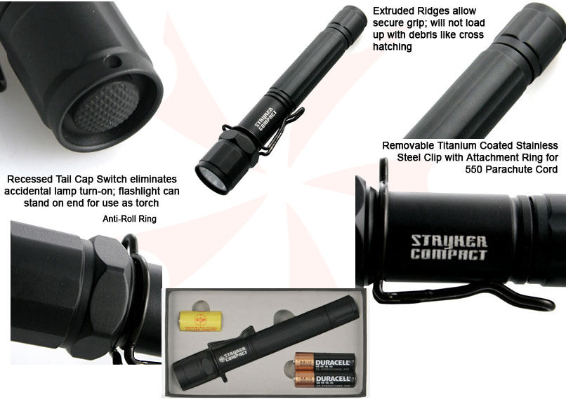 T.O.P. Stryker Compact Convertible 35 Lumen LED Flashlight ...