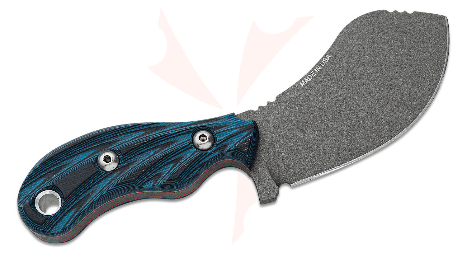 TOPS Knives QSK-02 Quick Skin Fixed Blade Knife 3.5" 1095 Tungsten ...