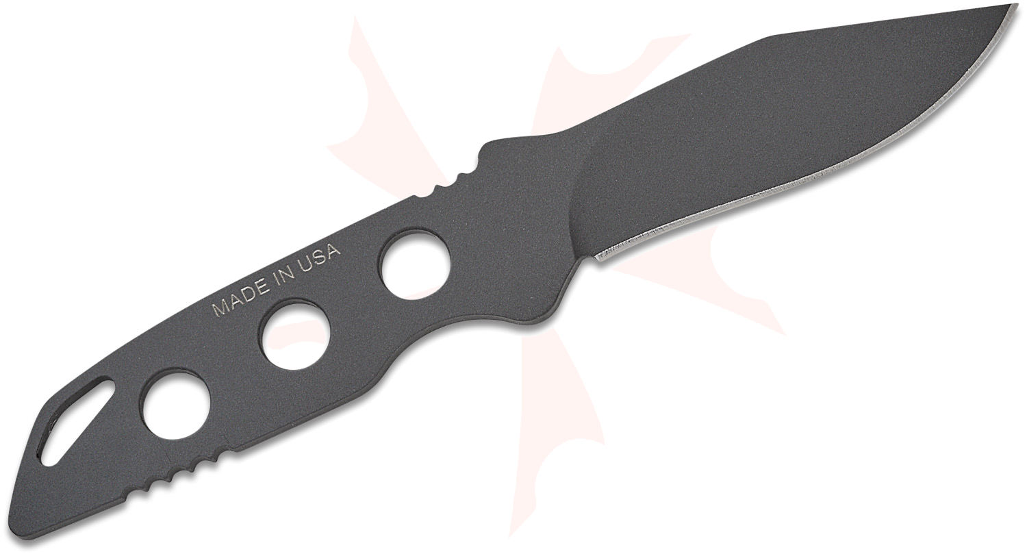 TOPS Knives Sneaky Pete Fixed Neck Knife 2.5" 1095 Sniper Gray Recurve ...
