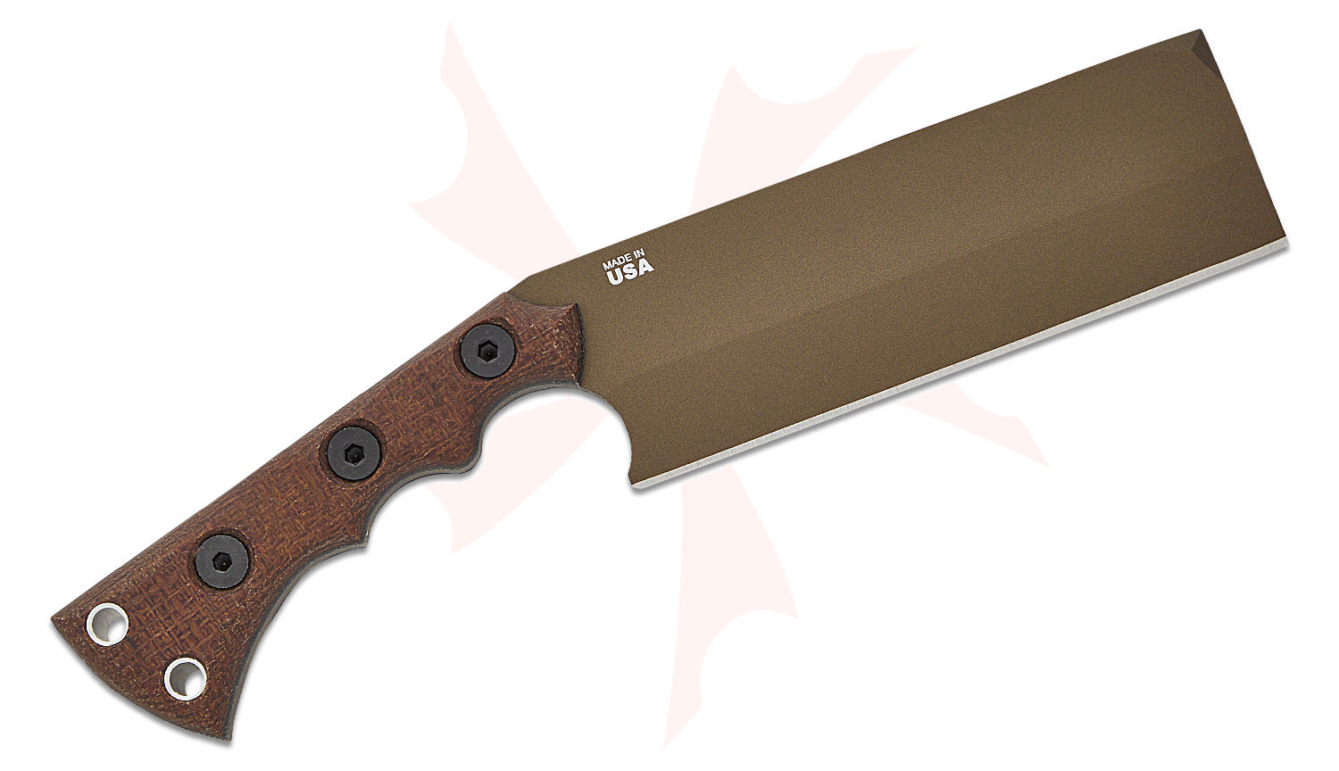 TOPS Knives Nata Fixed Blade Knife 6.5" 1095 Carbon Steel Midnight ...