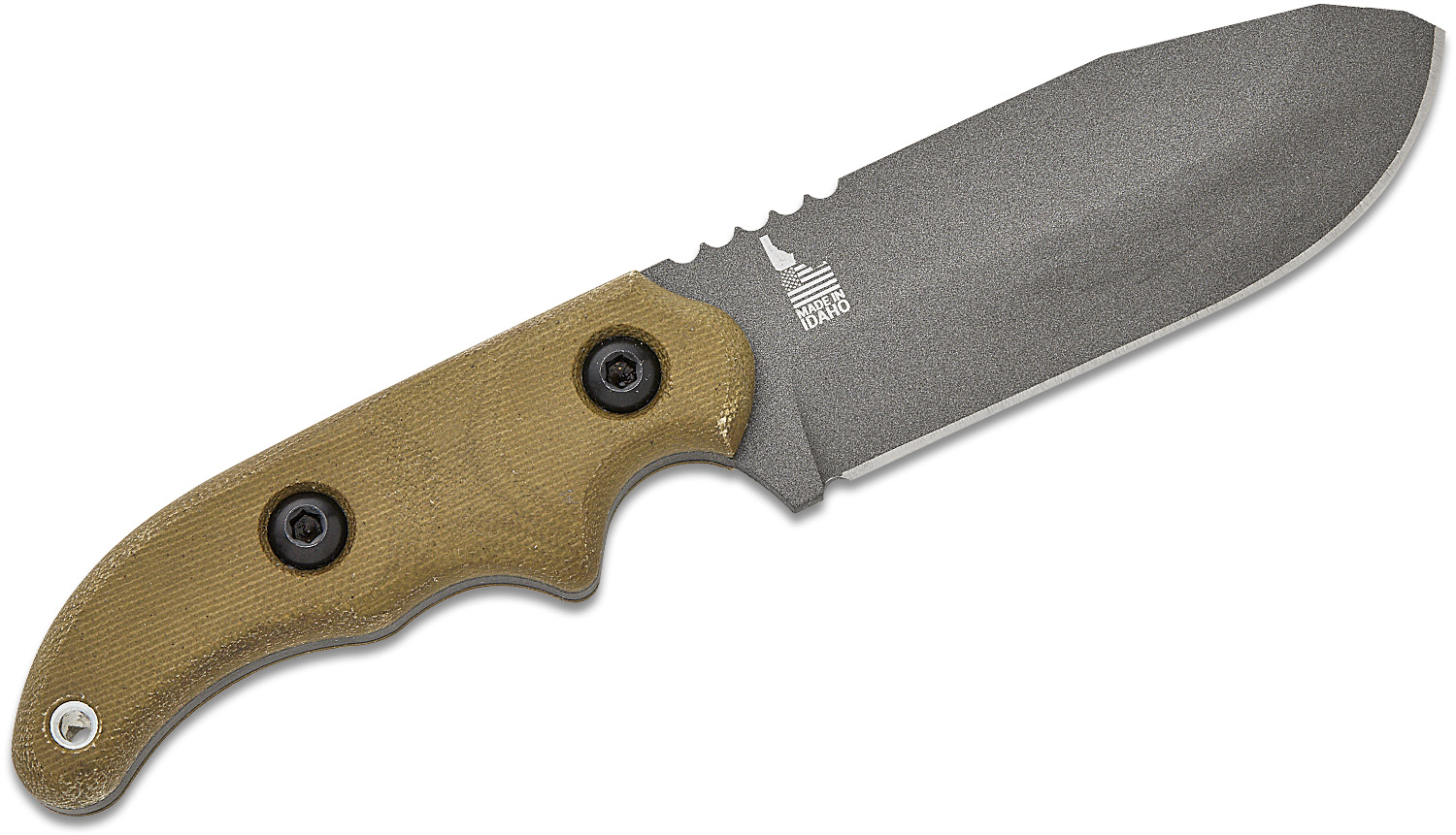 TOPS Knives Wilderness Guide '23 Fixed Blade Knife 4.25" 1095 Carbon ...