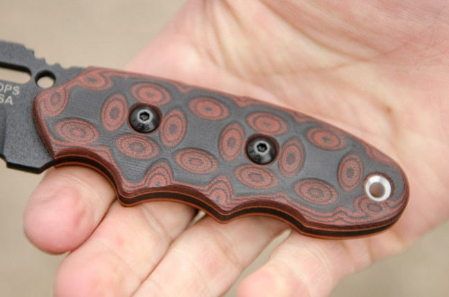 TOPS Knives CAT Covert Anti-Terrorism 3.25" 1095 Tanto Blade, Rocky ...