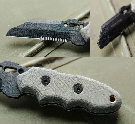 TOPS Knives Interceptor Police Utility 3-1/2" 1095 Modified Wharncliffe ...