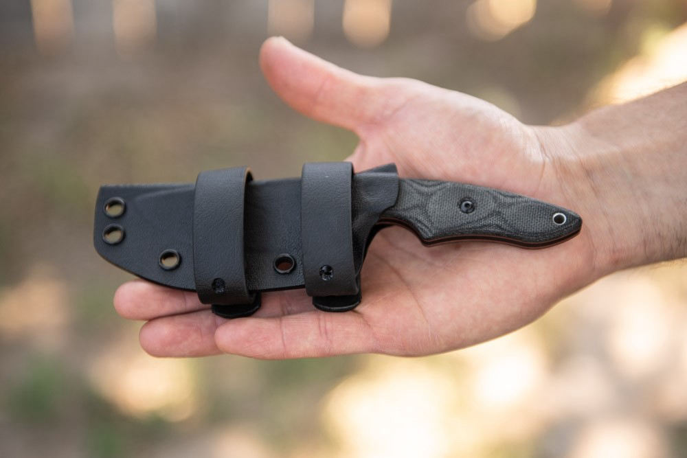 TOPS Knives 3 Pointer Fixed Blade Knife 3.13" 1095 Black Drop Point ...