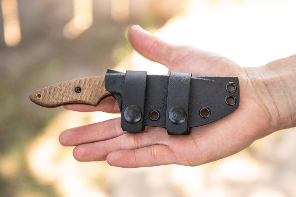 TOPS Knives 3 Pointer Fixed Blade Knife 3.13" 1095 Black Drop Point ...