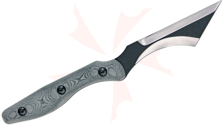 TOPS Knives BKBT-01 Back Bite 4" 1095 Wharncliffe Blade, Micarta ...