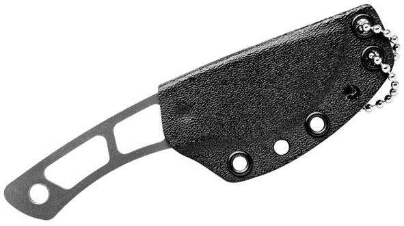 TOPS Knives Backup Fixed Neck Knife 2.38" 1095 High Carbon Blade and ...