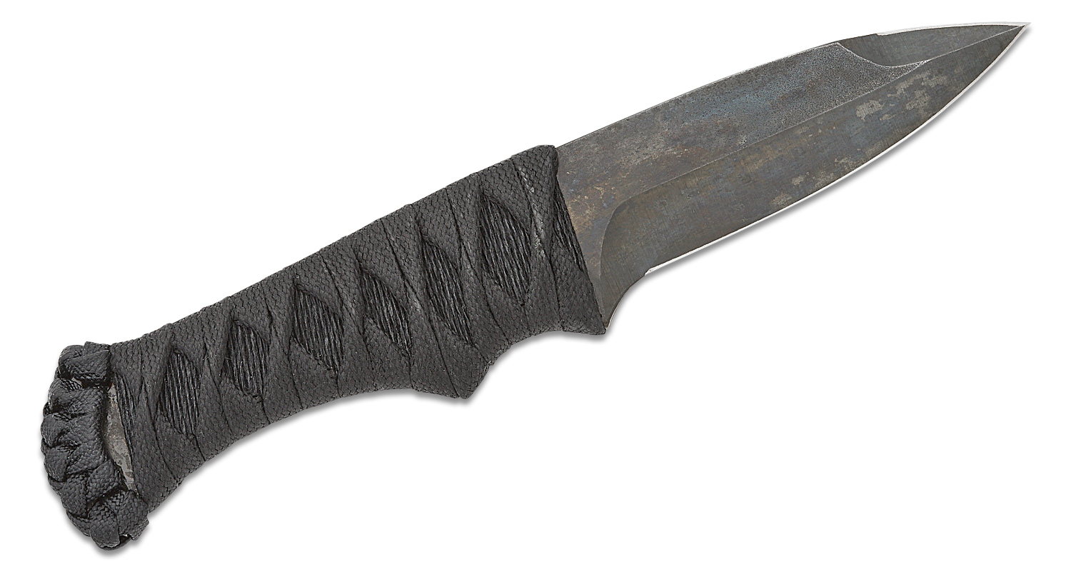 Tracker Dan Custom Bloodshark Fixed Blade Knife 3.25" CPM-154 Black ...