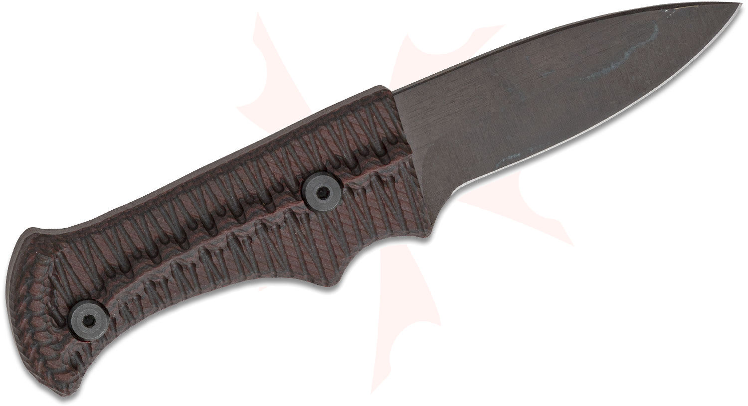 Tracker Dan Custom Bloodshark Fixed Blade Knife 3.125" CPM-154 Natural ...