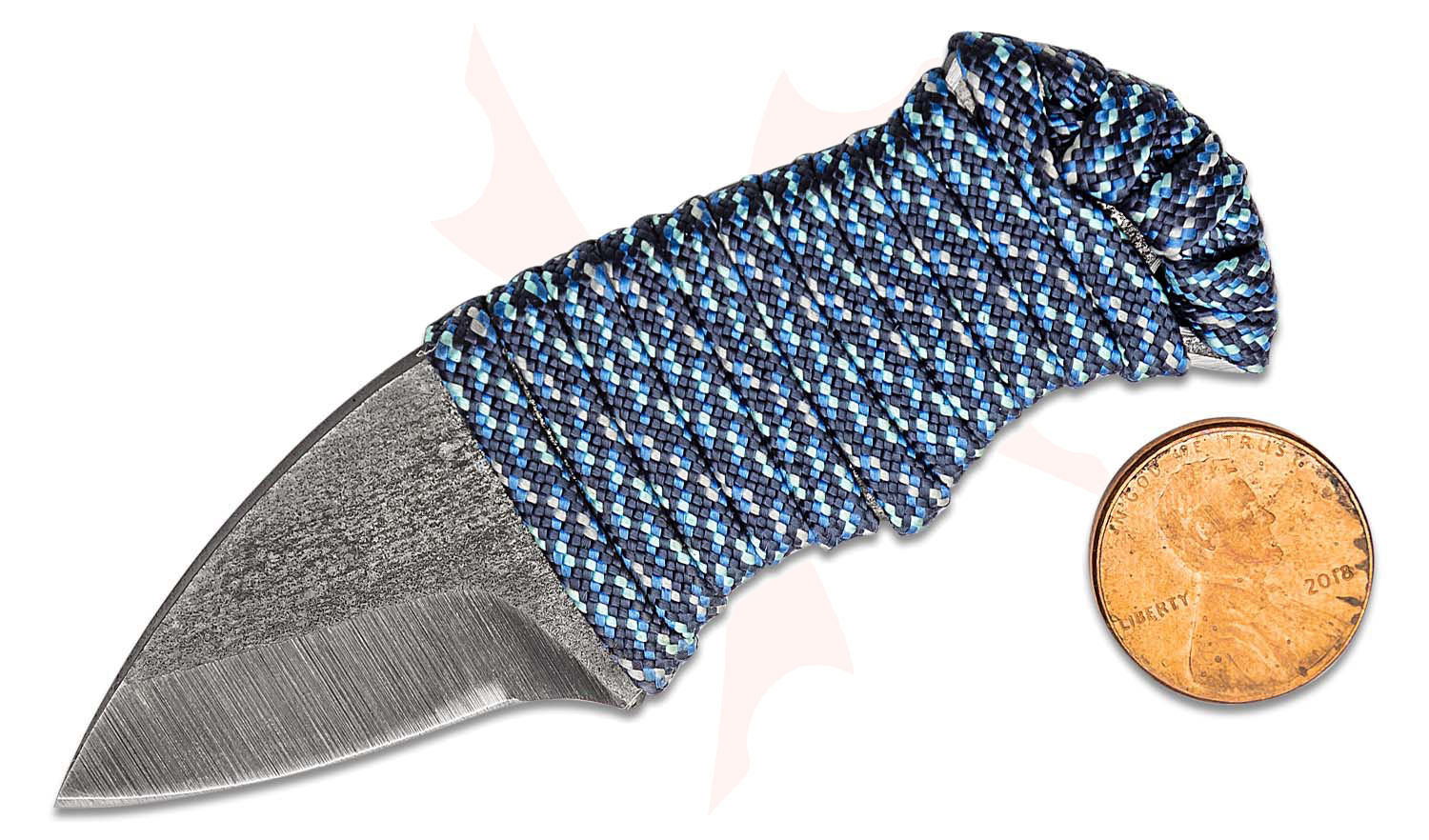 Tracker Dan Custom Snuggler Fixed Blade Knife 1.5" CPM-154 Black Spear ...