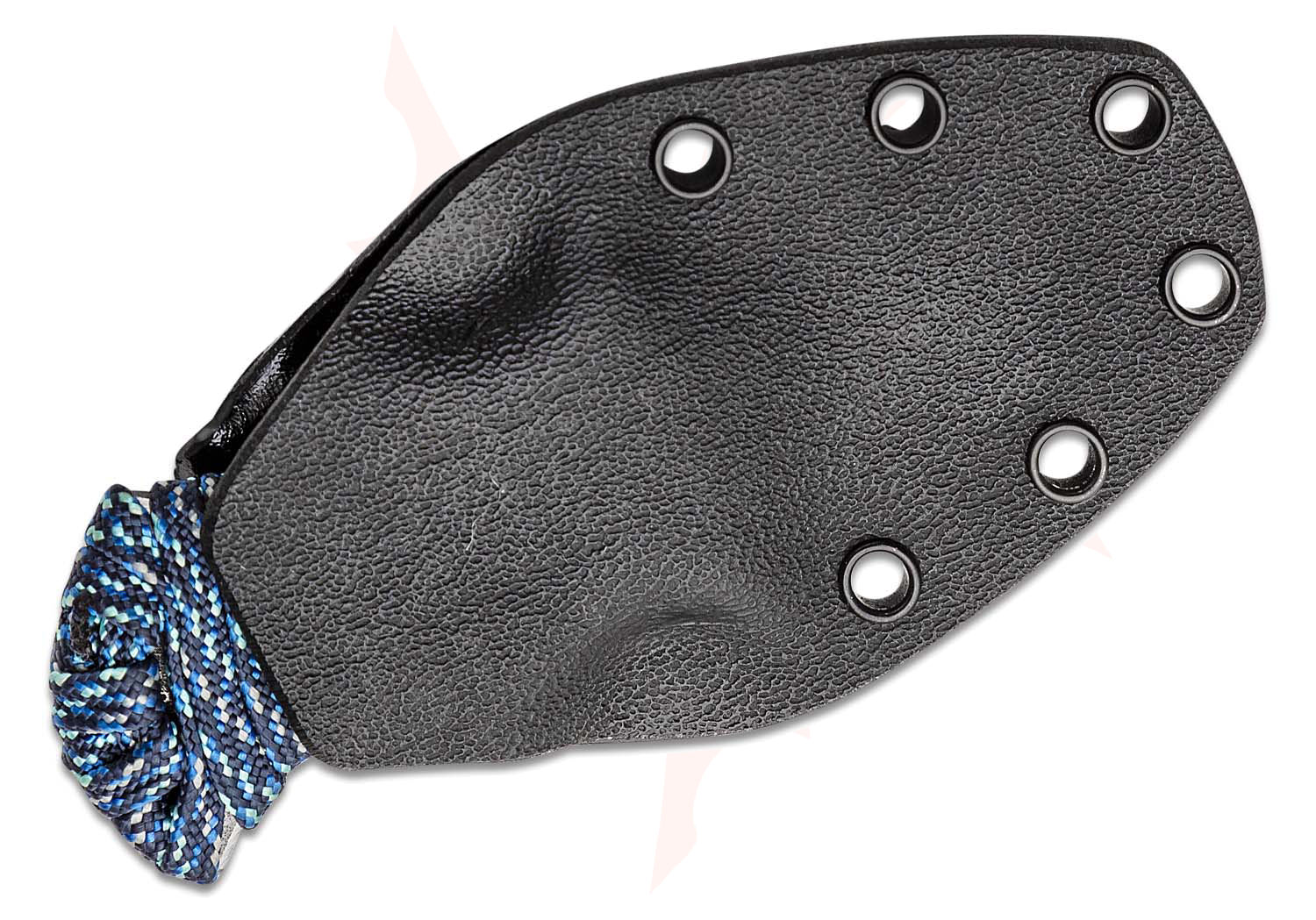 Tracker Dan Custom Snuggler Fixed Blade Knife 1.5" CPM-154 Black Spear ...