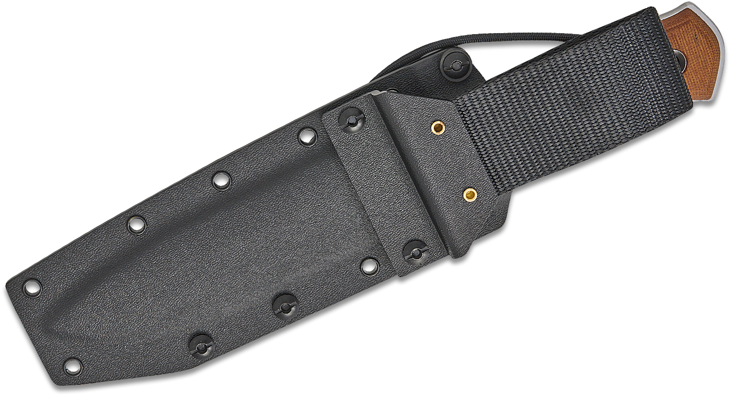 TRC Knives APOCALPYPSE Fixed Blade Knife 6.77" Vanadis 4 Extra Satin ...