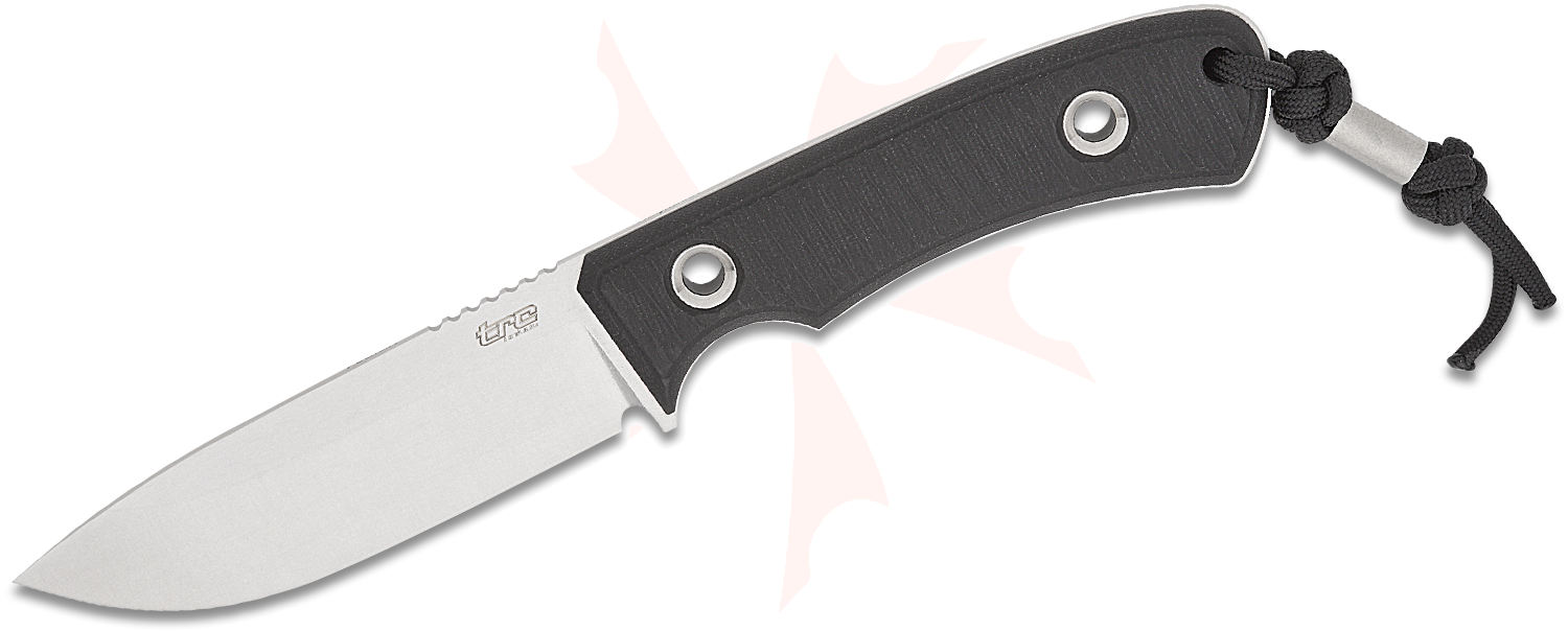 TRC Knives POLHEIM Fixed Blade Knife 3.94" CPM-MagnaCut Stonewashed ...