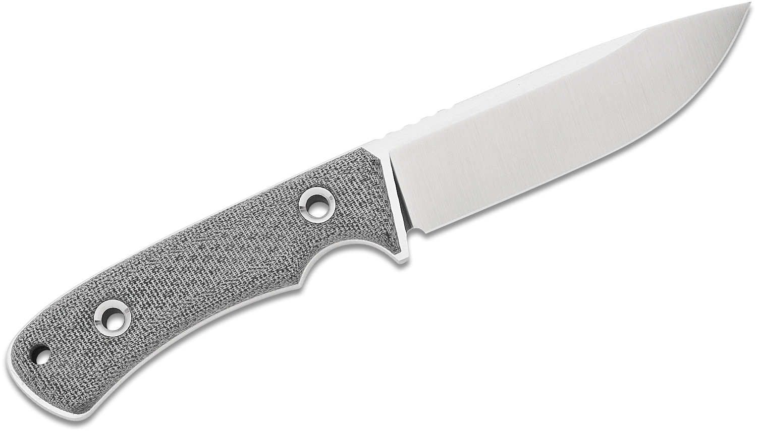 TRC Knives SOUTH POLE Fixed Blade Knife 4.53" Elmax Satin Drop Point ...