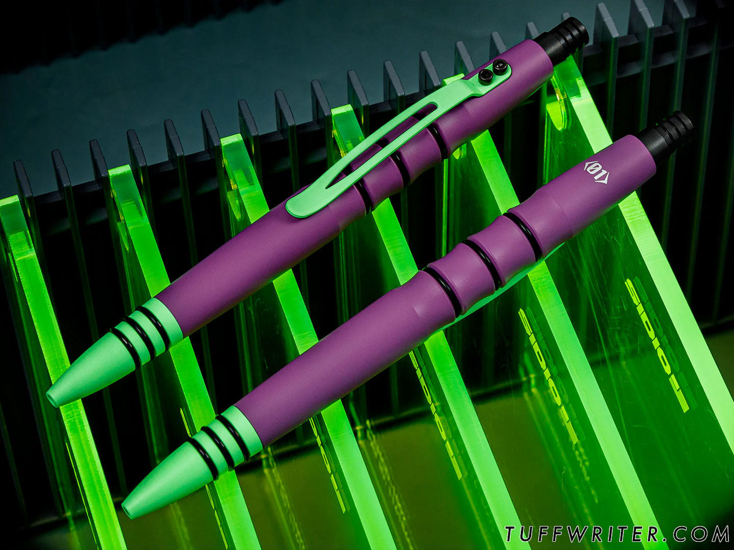 Tuff-Writer SPECIAL MISSION PEN Aluminum Precision Press Tactical Pen ...