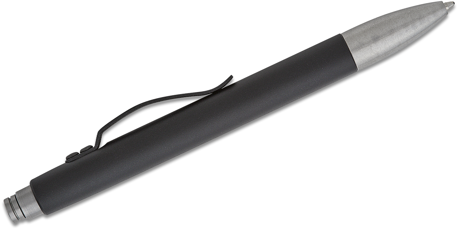 Tuff-Writer Retro Click Tactical Pen, Black (TWP-RC-AL-BK) - KnifeCenter