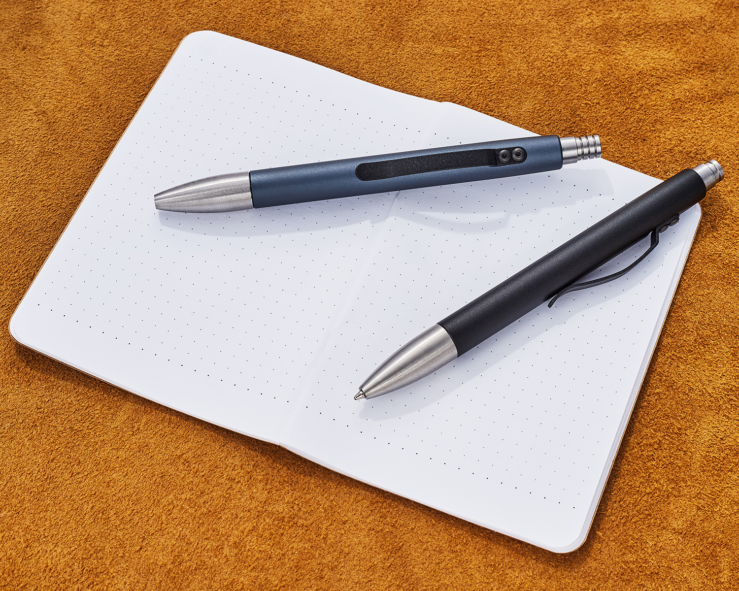 Tuff-Writer Retro Click Tactical Pen, Black (TWP-RC-AL-BK) - KnifeCenter