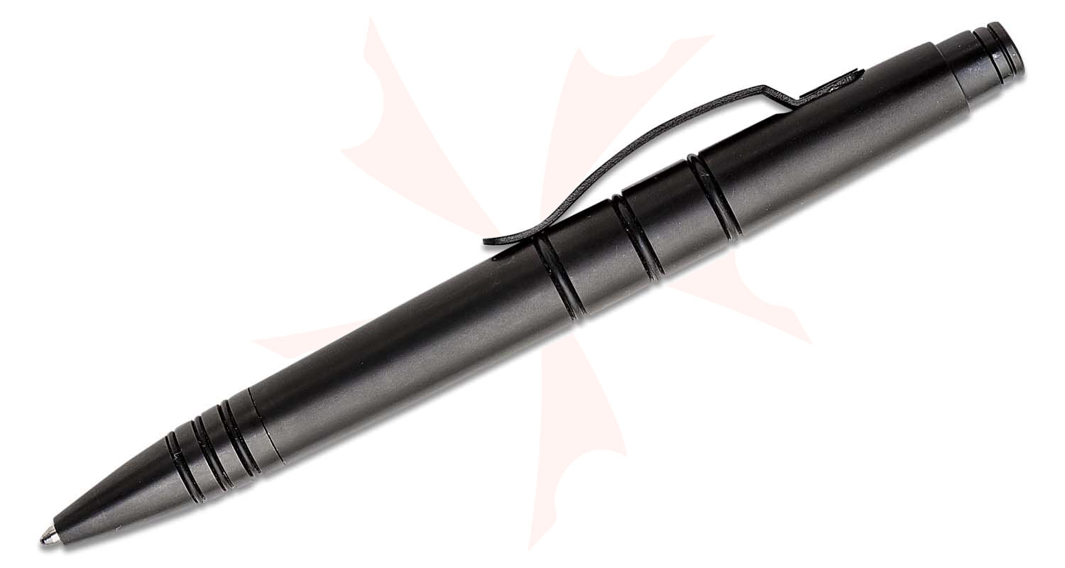 Tuff-Writer Mini Click Tactical Pen, Stainless Steel, Black Out (TWP-MC ...