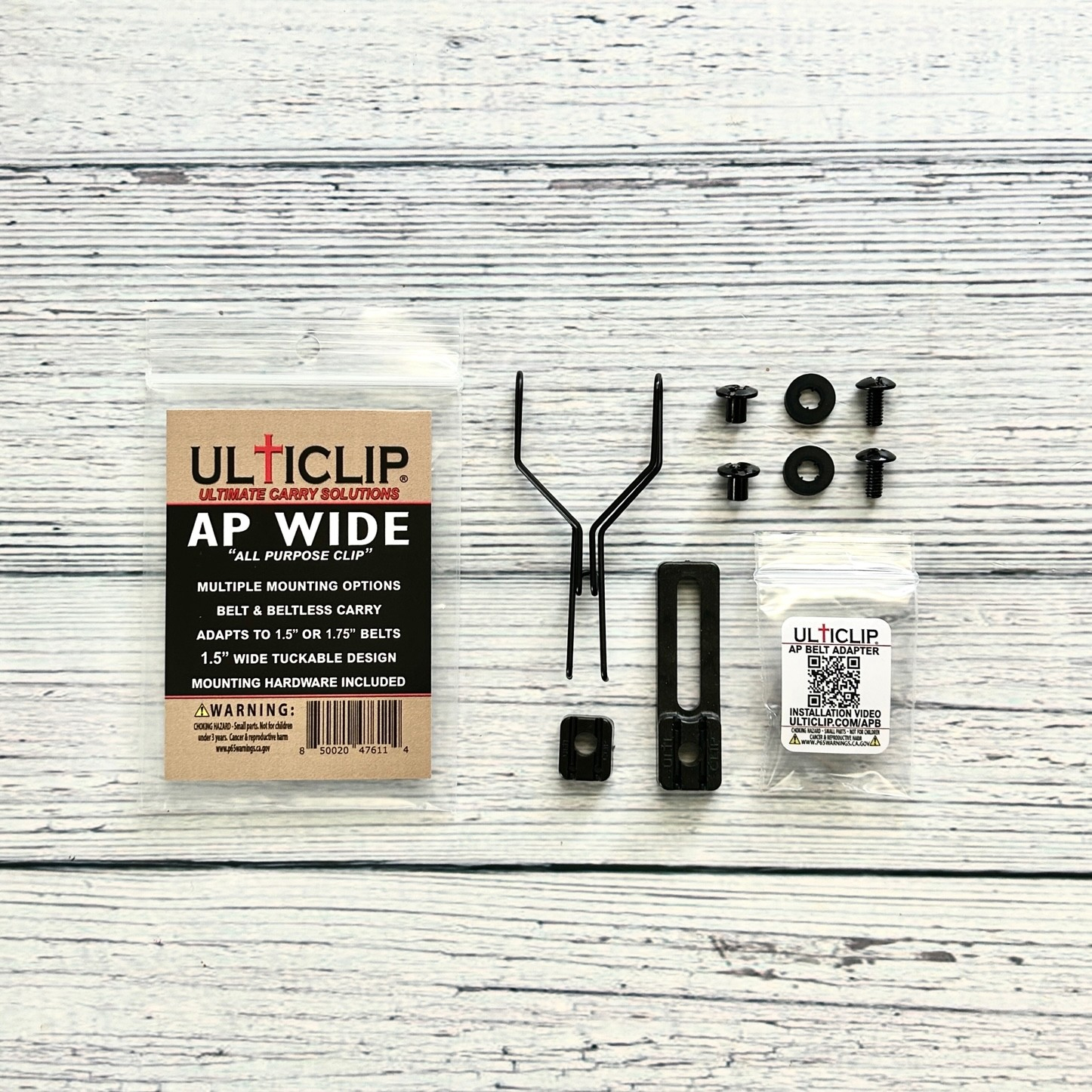 ULTICLIP AP Clip All Purpose Sheath Wire Clip - KnifeCenter - 114-WPD ...