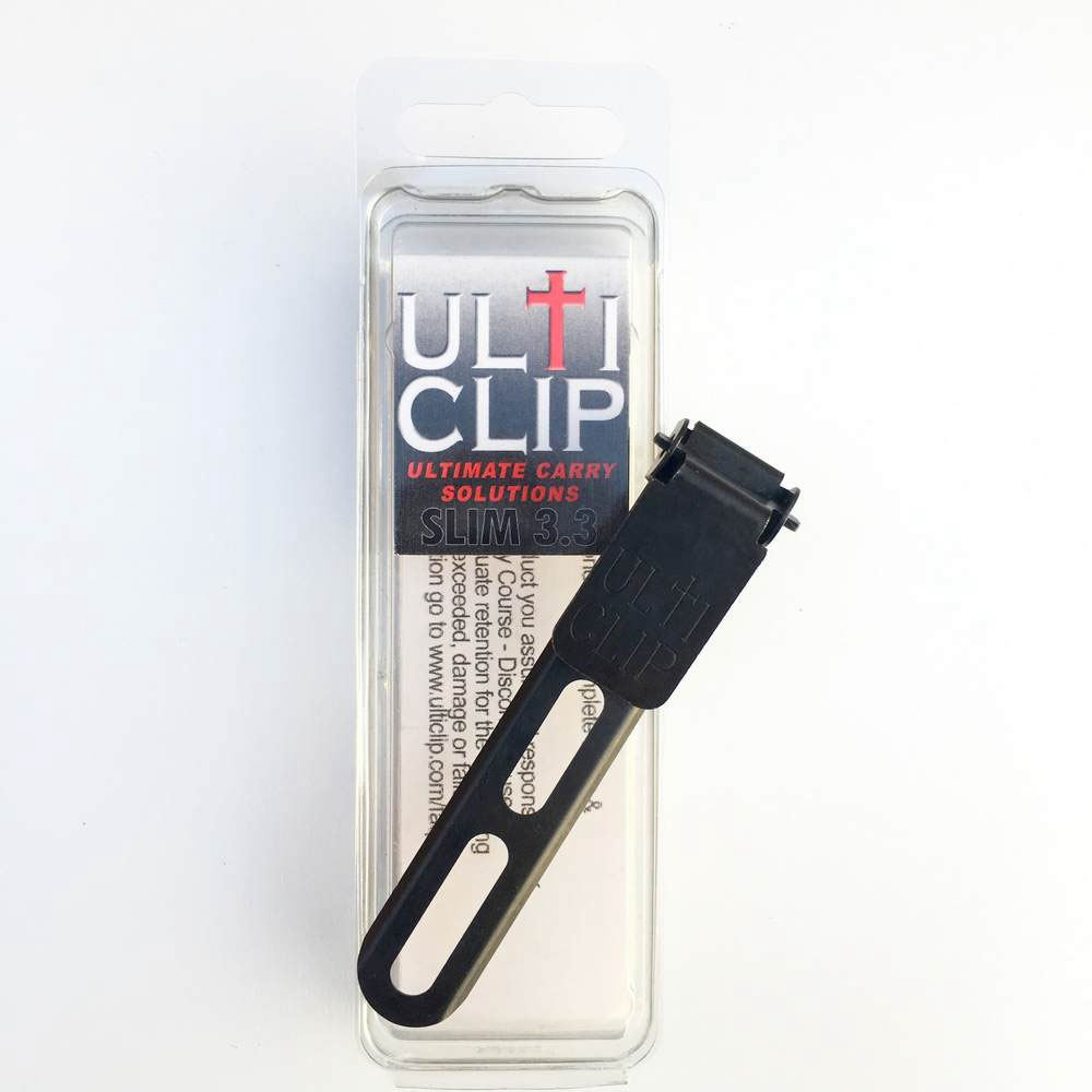 ULTICLIP Slim 3.3 Fixed Blade Clip for Belt-Less Carry - KnifeCenter ...