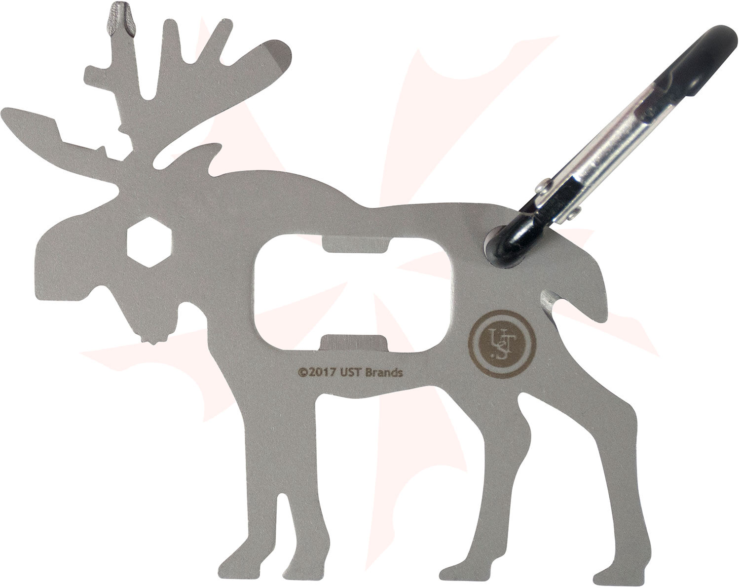 UST Ultimate Survival Standing Moose Tool a Long Pocket-Size Multi-Tool ...
