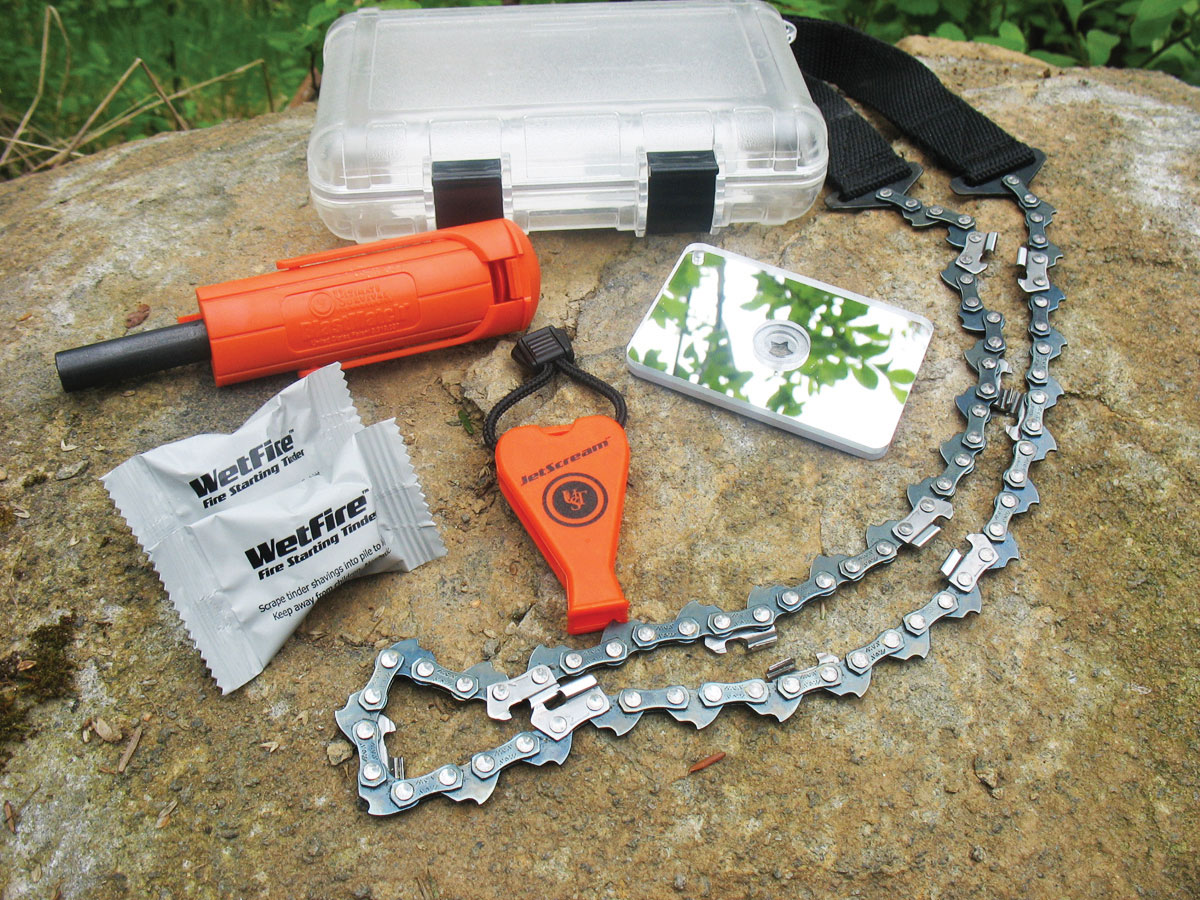 UST Ultimate Survival Deluxe Survival Kit, Clear Case - KnifeCenter ...