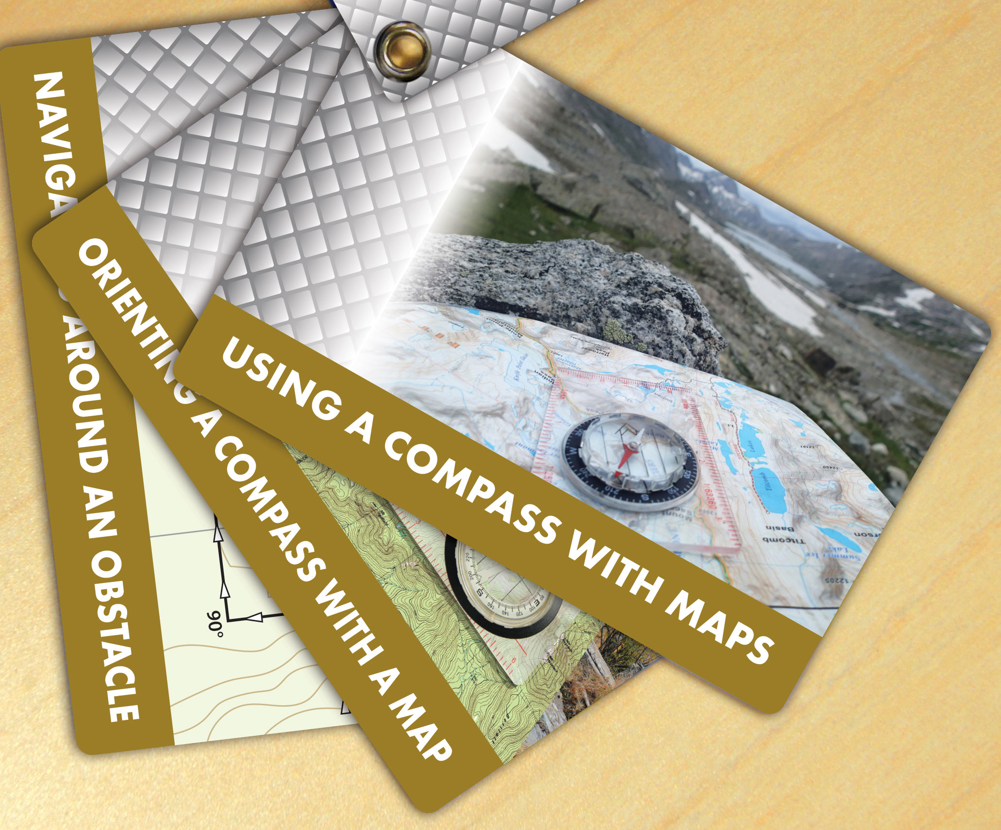 UST Ultimate Survival Learn & Live Way Finding Cards - KnifeCenter - 20 ...