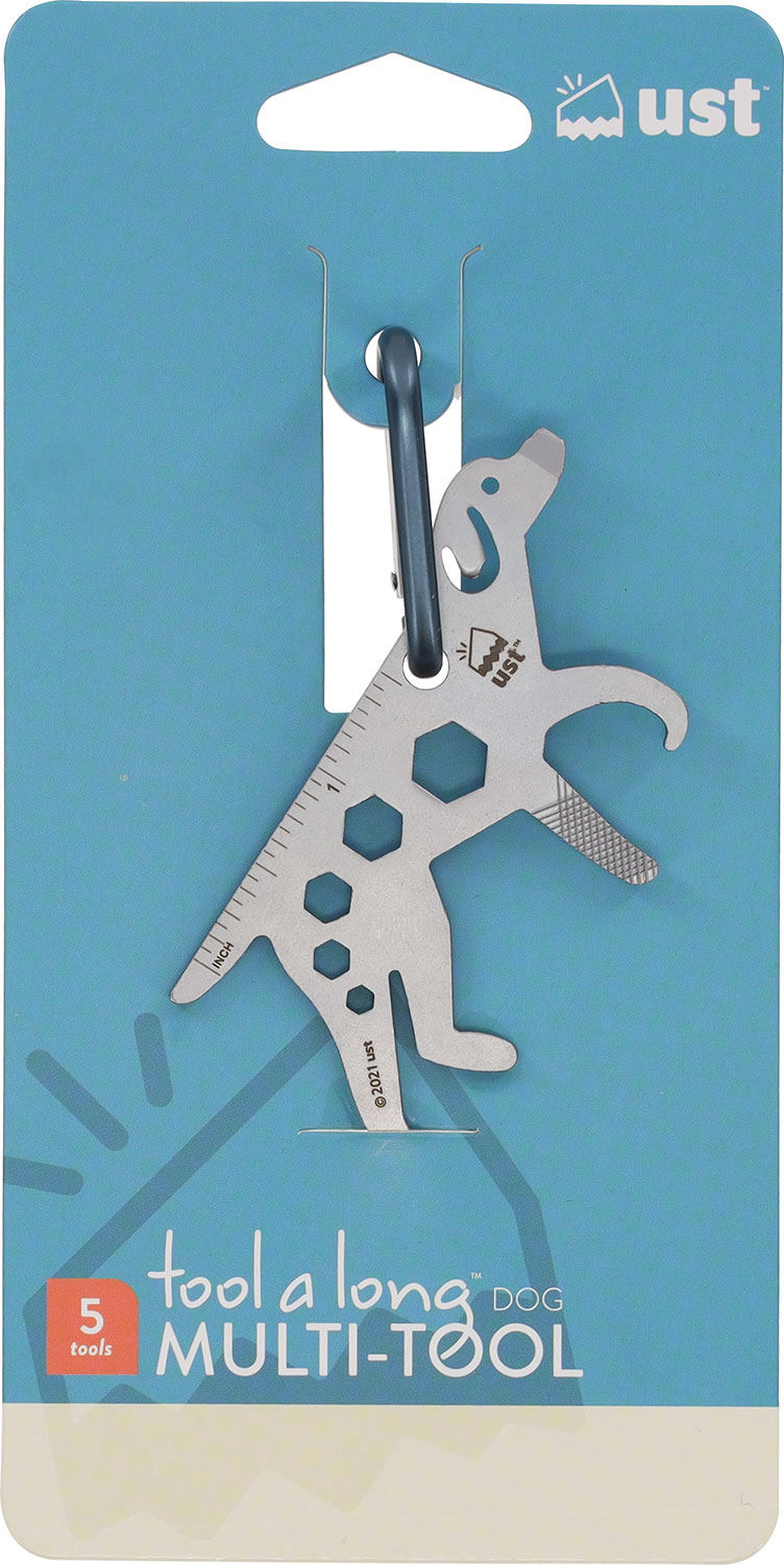 UST Ultimate Survival Tool a Long Micro Dog Pocket-Size Mini Multi-Tool ...