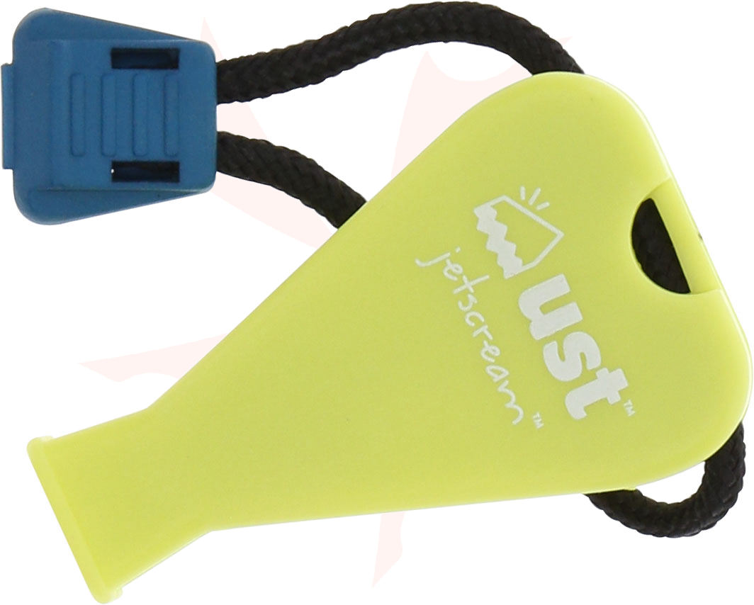UST Ultimate Survival JetScream Safety Whistle, Yellow - KnifeCenter ...