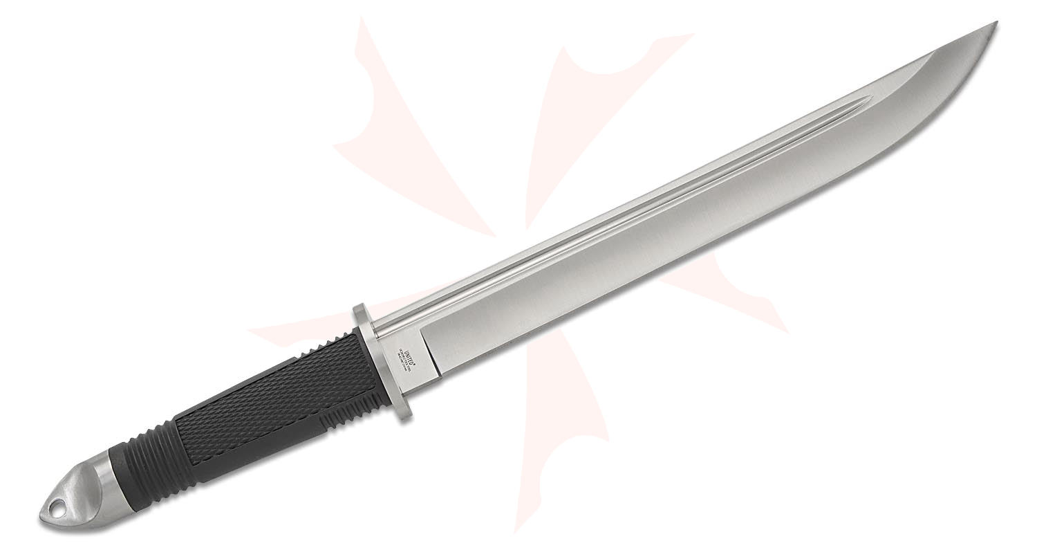 United Cutlery Honshu Tanto Fixed Blade, D2 Satin Plain Blade, Black ...
