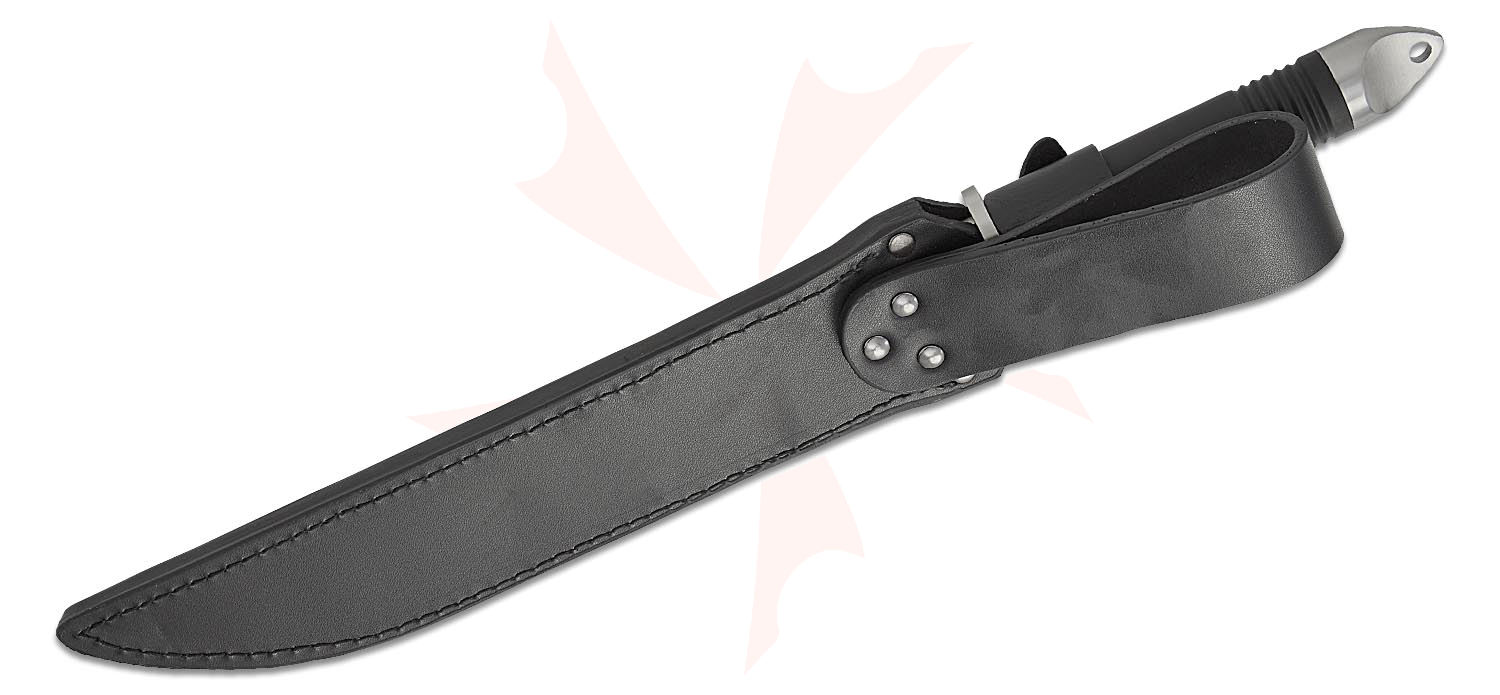 United Cutlery Honshu Tanto Fixed Blade, D2 Satin Plain Blade, Black ...