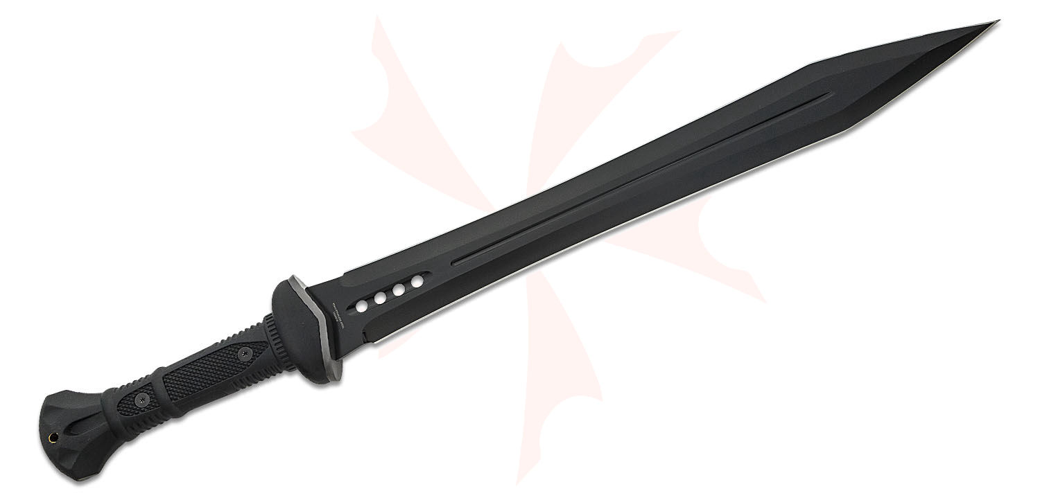 United Cutlery Honshu Midnight Forge Gladiator Sword 18.25" 7Cr13 Black ...