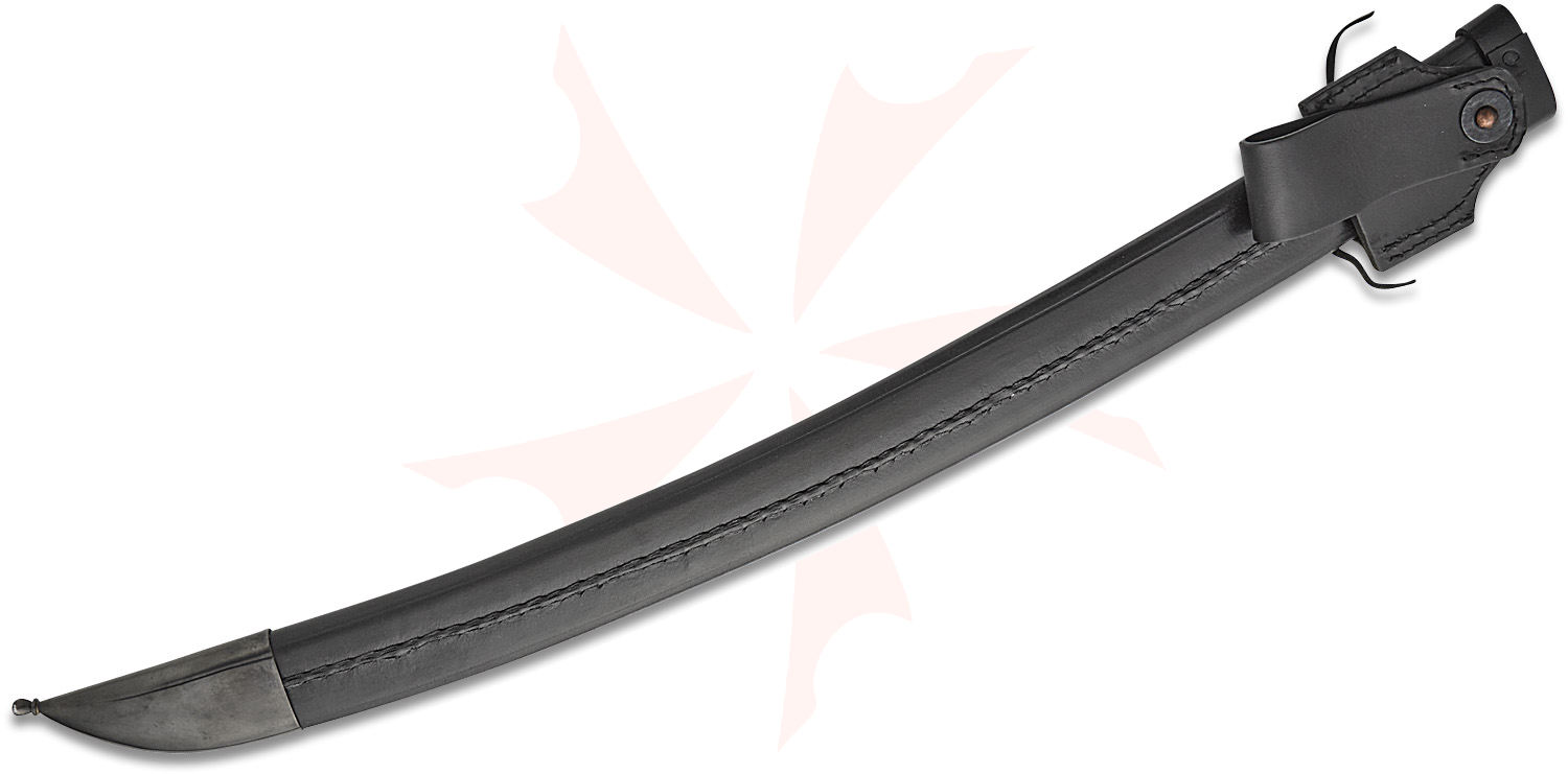 United Cutlery Honshu 1917 Hybrid Cutlass 25.5" Black Blade, Dark Wood ...