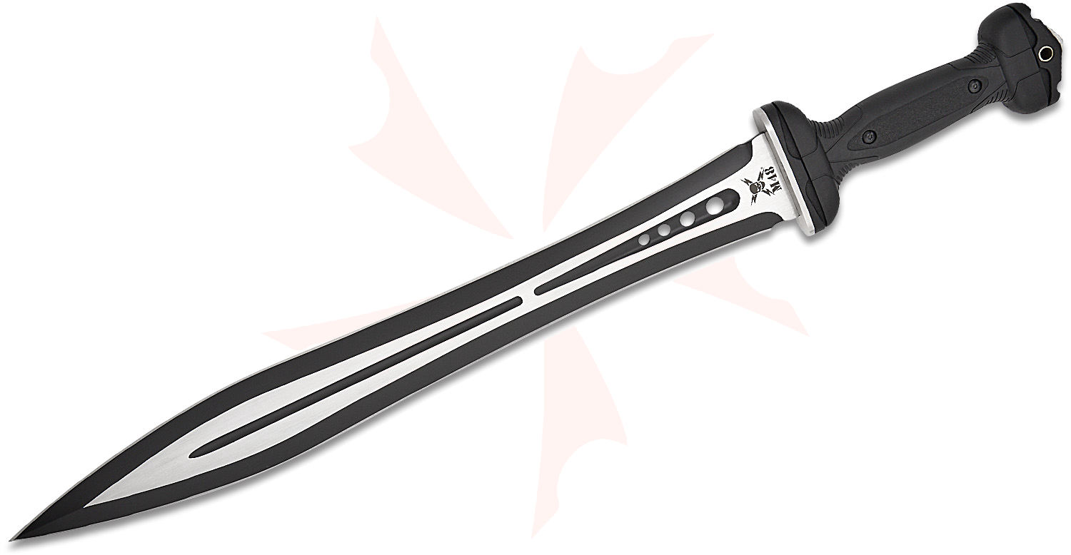 United Cutlery M48 Gladius Sword 19.29" Two-Tone Blade, Black TPR ...