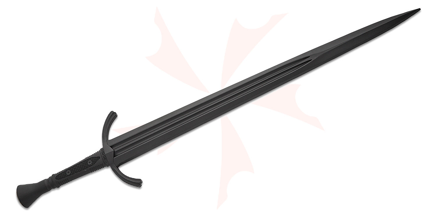 United Cutlery Honshu Single Handed Broadsword Trainer, Black ...