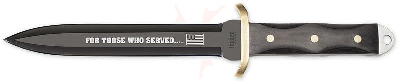 United Cutlery Commemorative Military Commando Dagger 6-7/8" Double ...