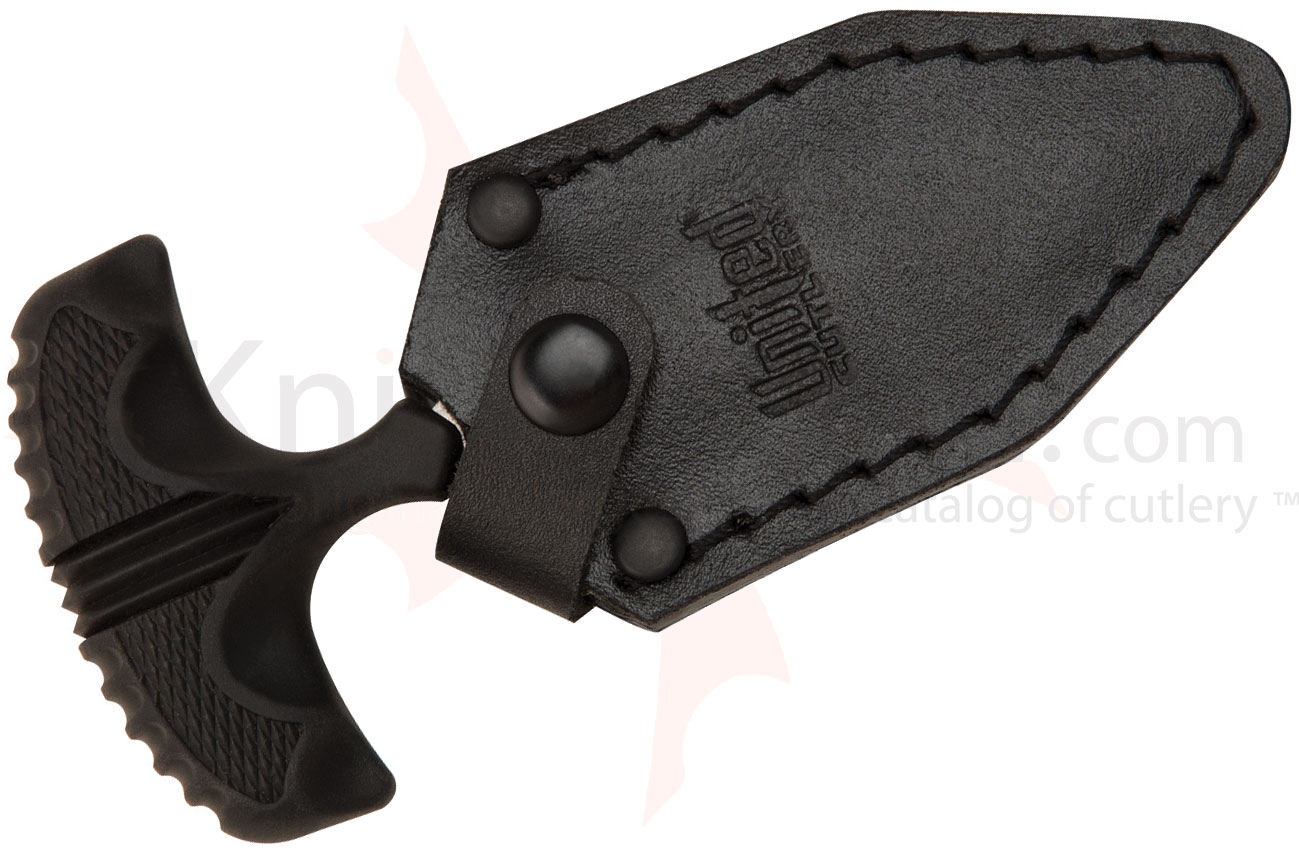 United Cutlery Honshu Small Push Dagger 2-7/8" Satin Blade, Leather ...