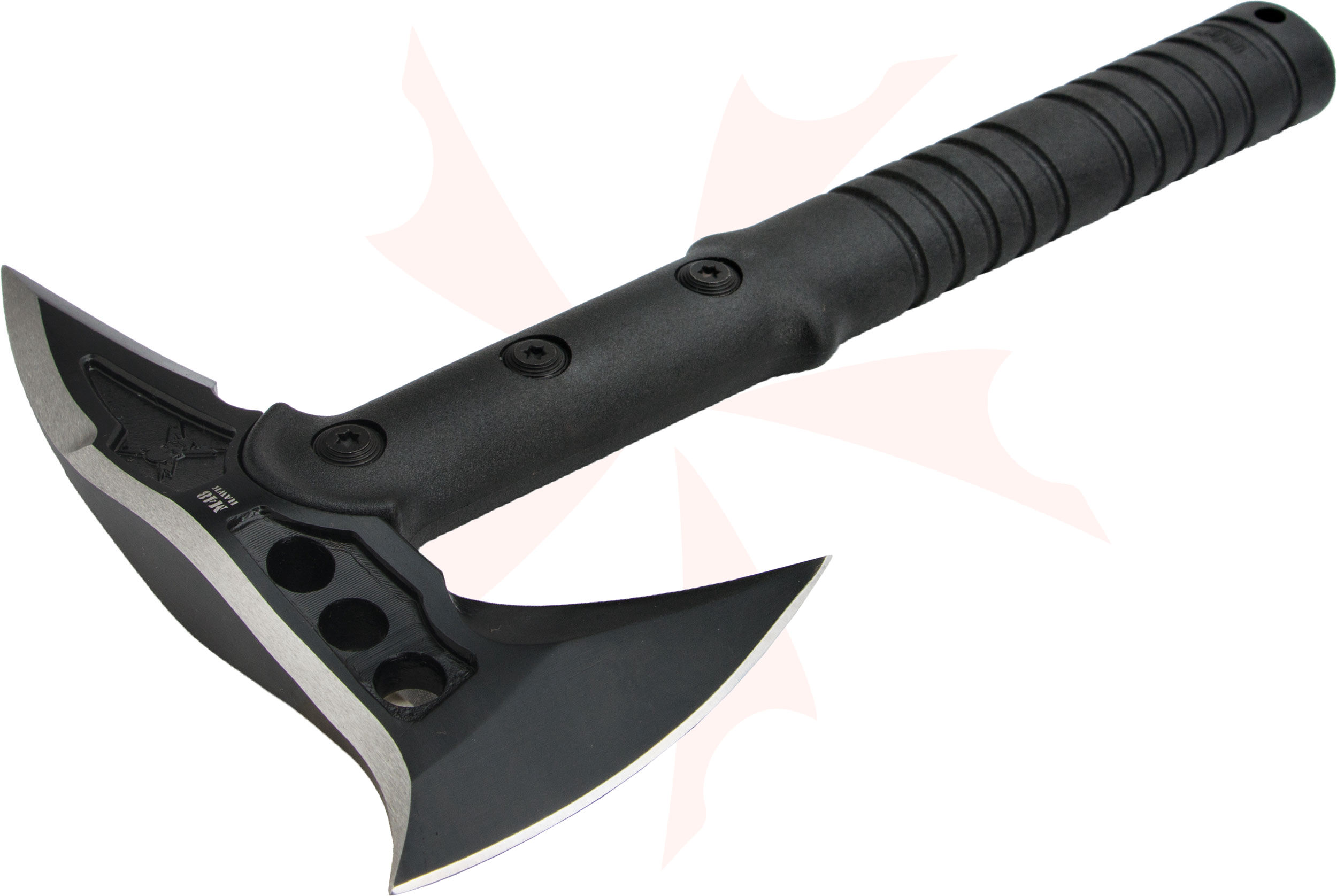 United Cutlery M48 Camp Hawk Tomahawk 9-1/4" Overall, Nylon Sheath - KnifeCenter - UC3118 ...