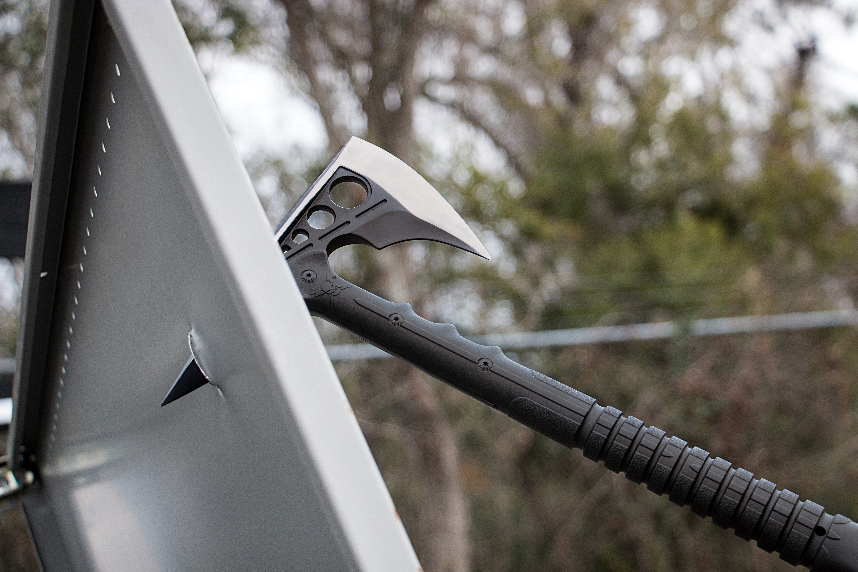 United Cutlery M48 Destroyer Tactical Tomahawk 16" Overall, Nylon Sheath - KnifeCenter - UC3153 ...